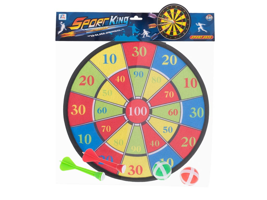 Gra na rzepy dart bezpieczne rzutki lotki tarcza 28cm | Sklep eF3M.pl