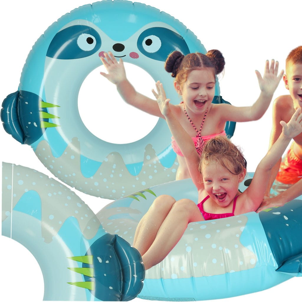 INTEX 59266 Kółko do pływania koło dmuchane ponton plażowy leniwiec max ...